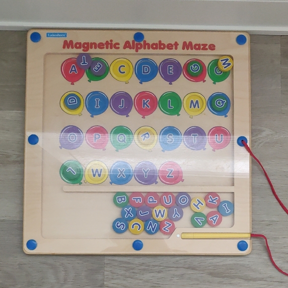 Lakeshore | Toys | Lakeshore Learning Magnetic Alphabet Maze Balloons ...